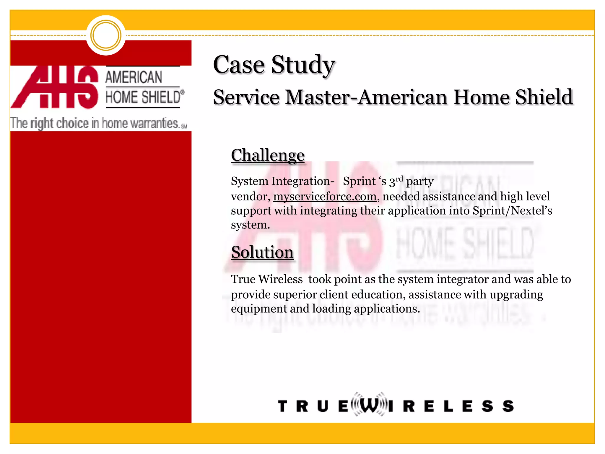 Ahs Case Study | PPT