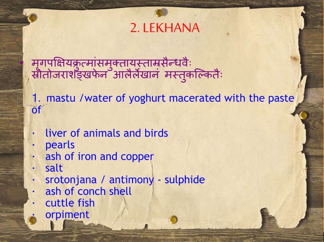 Ashtanga Hridaya Sutrasthana - chapter 24 tarpana - putapaka vidhi | PPTX