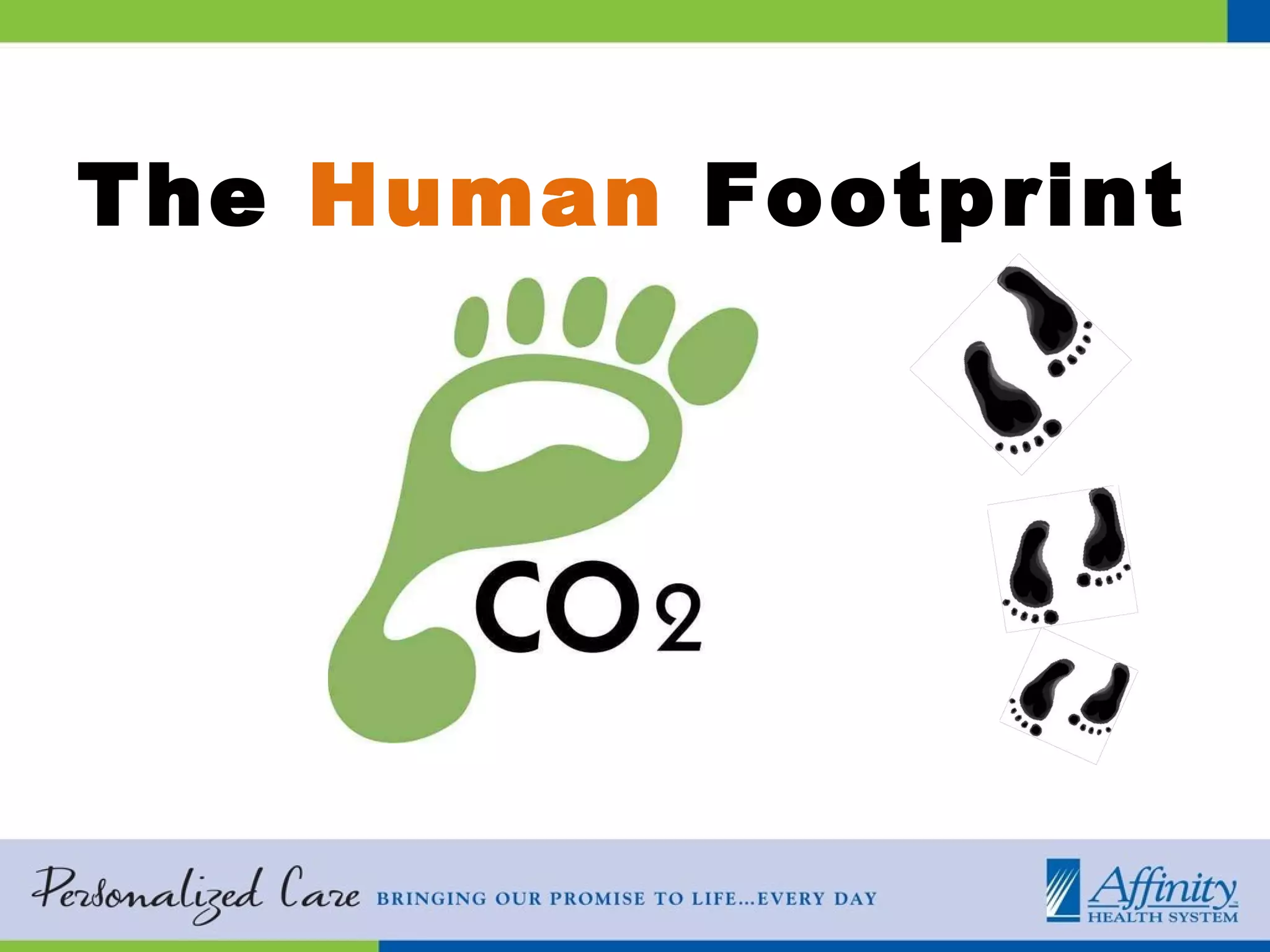 The Human Footprint | PPT | Business | Business and Finance