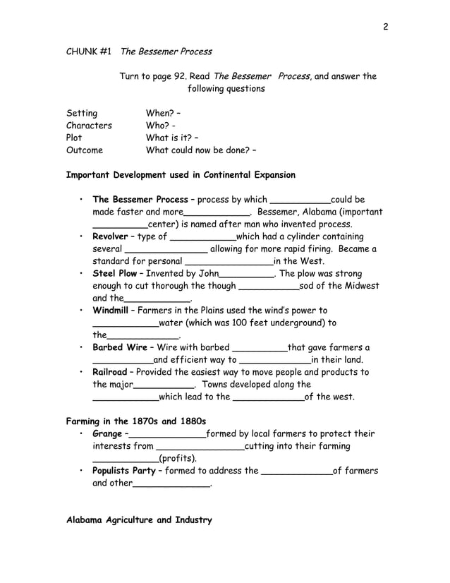 AHSGE Social Studies chapter 7 Studentnotes 1 | PDF