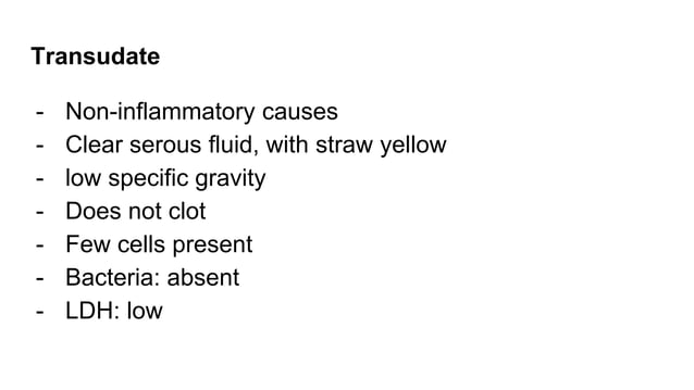 Edema, Transudate vs Exudate - Pathology - Allied courses | PPTX ...