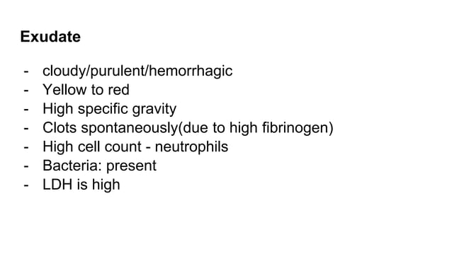 Edema, Transudate vs Exudate - Pathology - Allied courses | PPTX ...