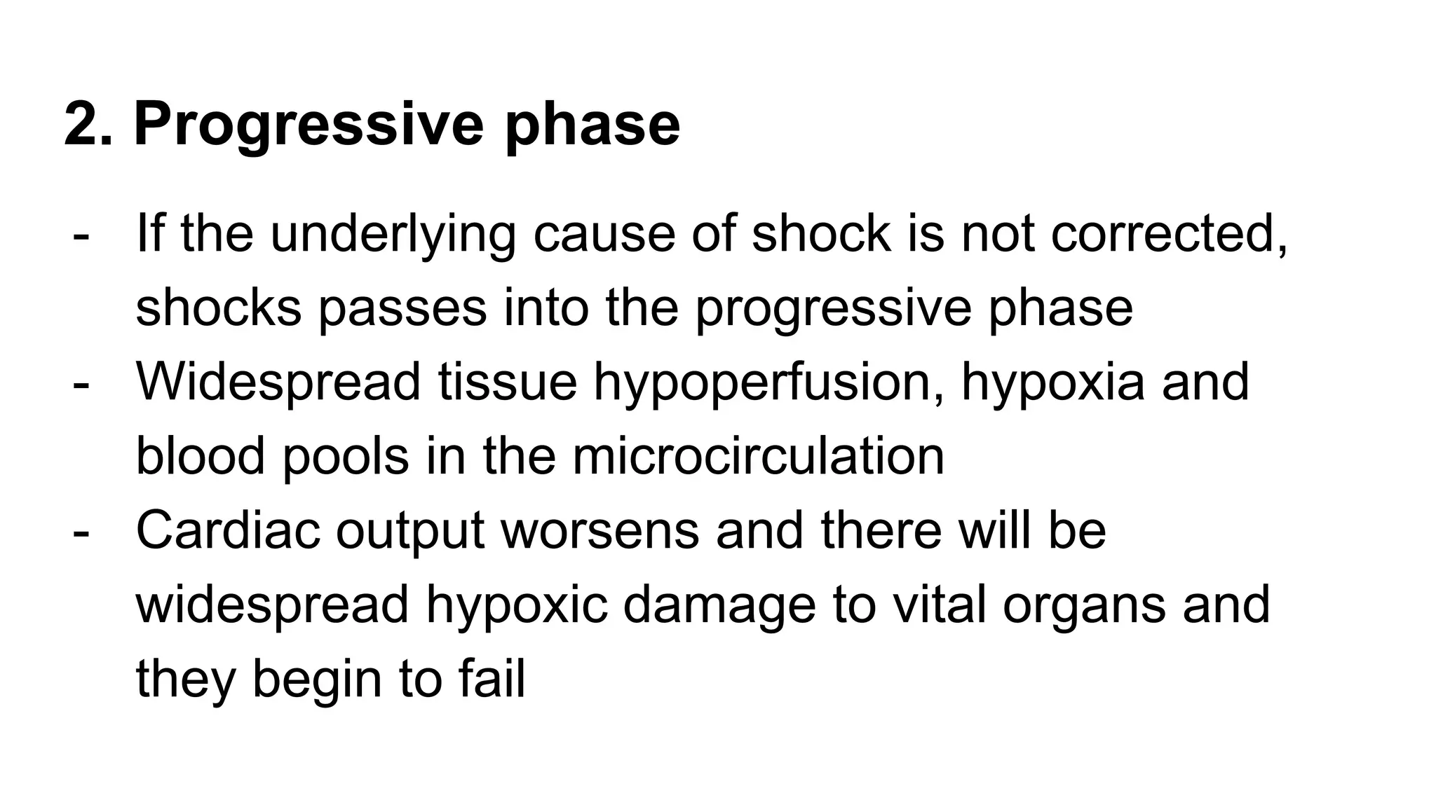 Shock - Pathology - Allied health sciences | PPTX