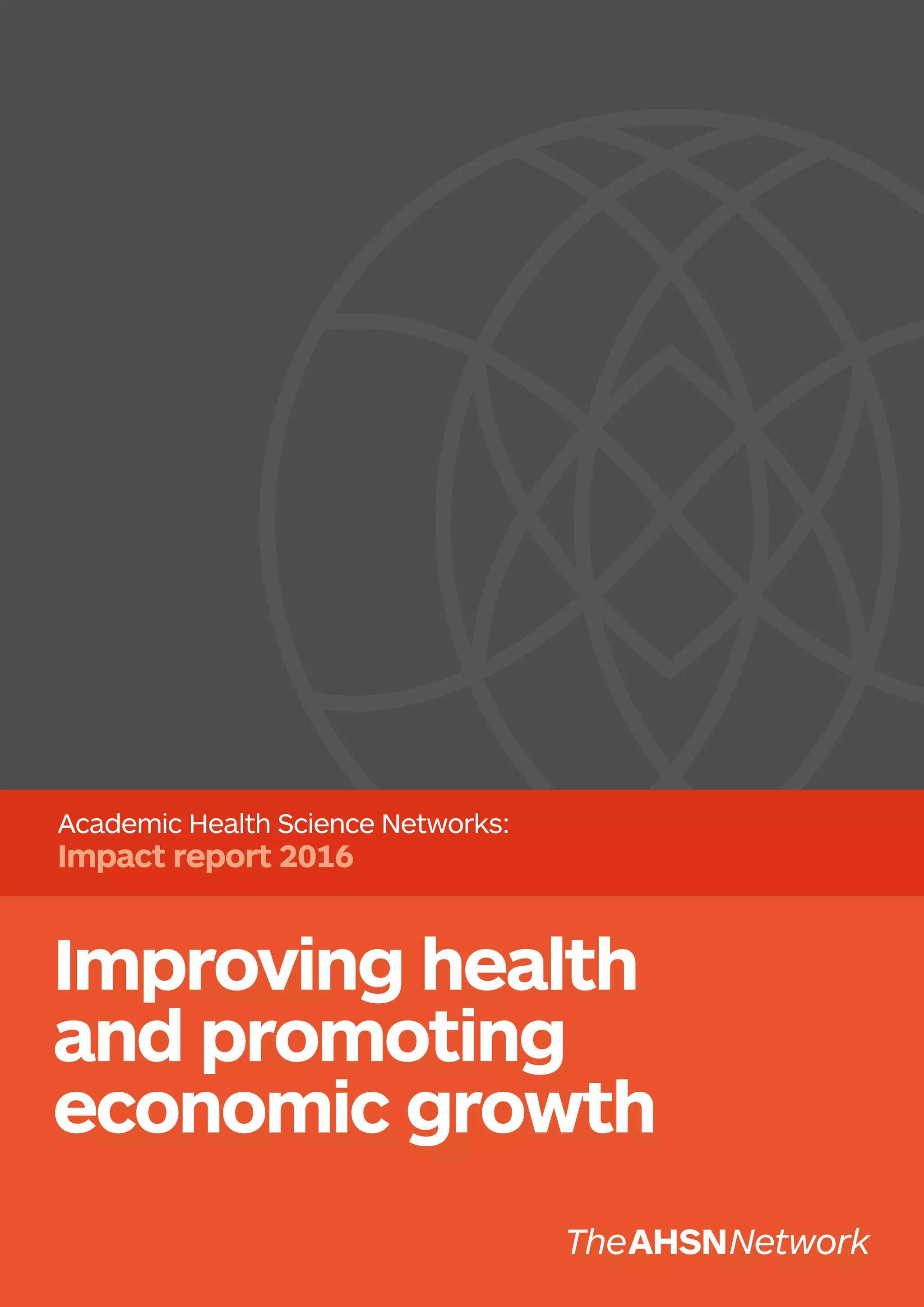 AHSN Impact Report 2015-16 | PDF