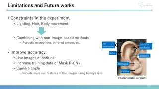 EarAuthCam: Personal Identification and Authentication Method Using Ear ...