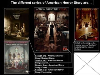 American Horror Story Asylum Poster Meaning