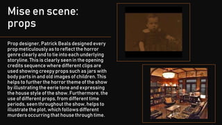 American Horror Story research powerpoint | PPTX