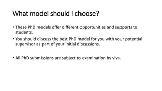 AHSS at UL: the PhD experience | PPTX