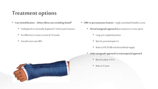 AHSS Registrar Review Course. Scaphoid and carpal fractures | PPTX
