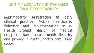 Advancements in healthcare technology(AHT) | PPTX