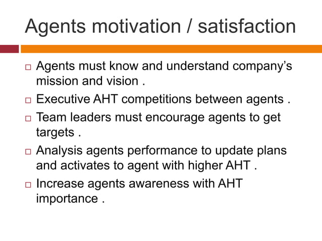 AHT action plan | PPTX | Business | Business and Finance