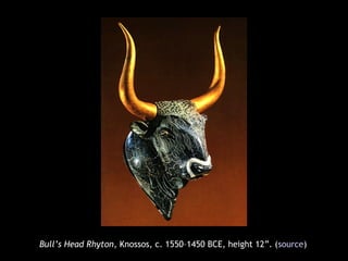 Rhyton Bull Head 1200 Bce
