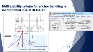 Anchor Handling Stability | PPTX