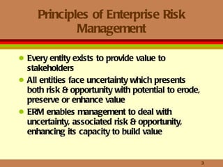 Enterprise Risk Management | PPT
