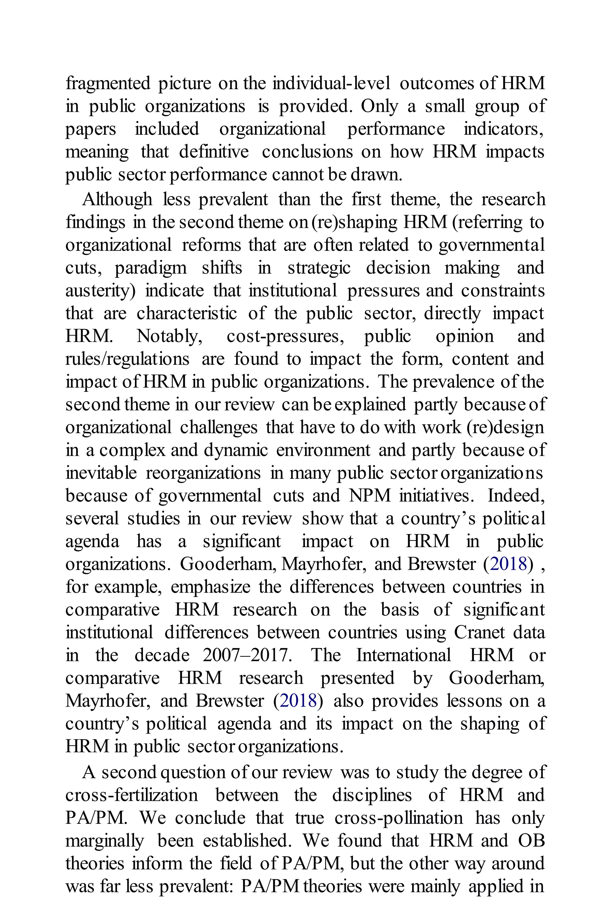 Article review on Human Resource Management | DOCX