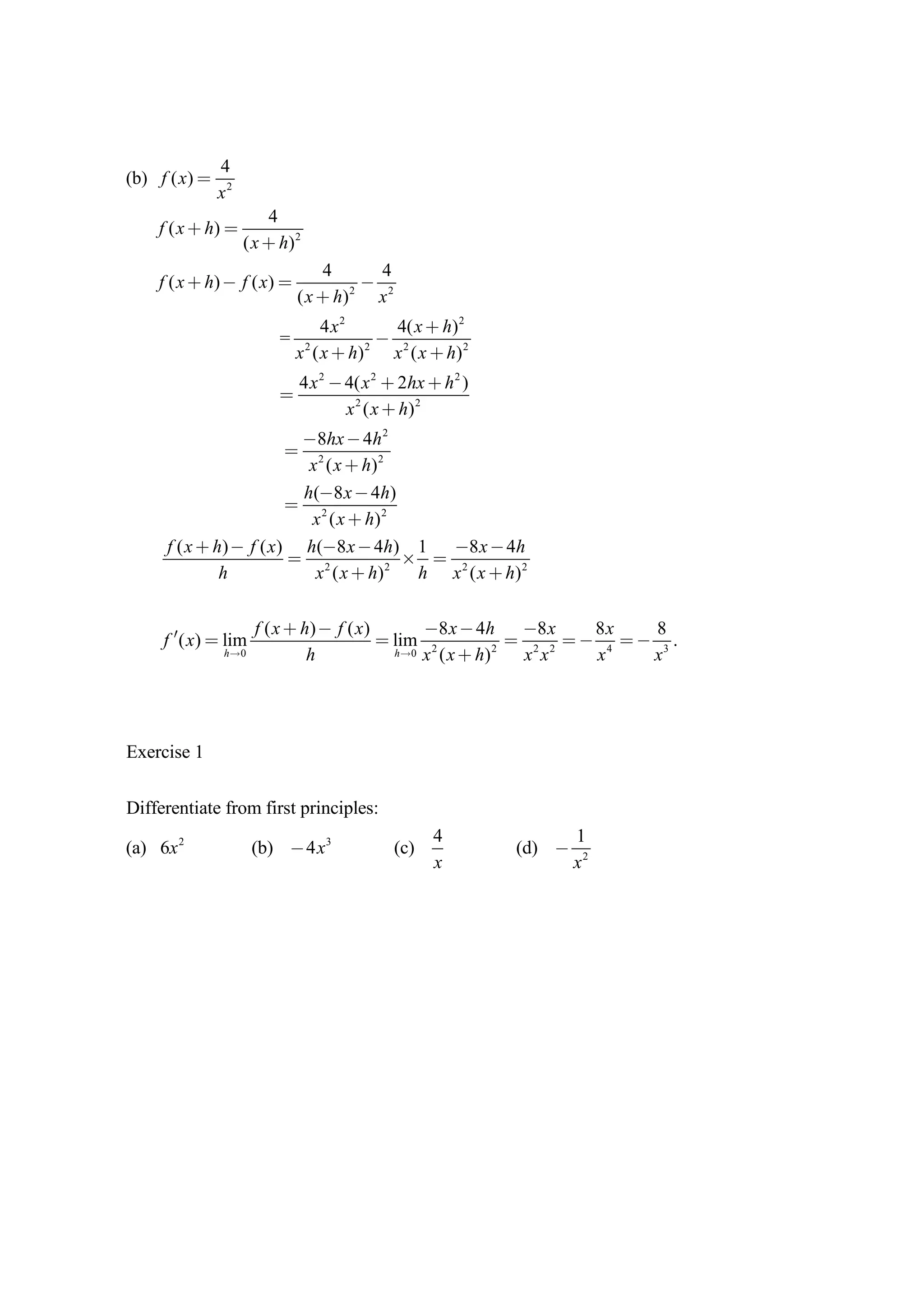 Ah unit 1 differentiation | PDF