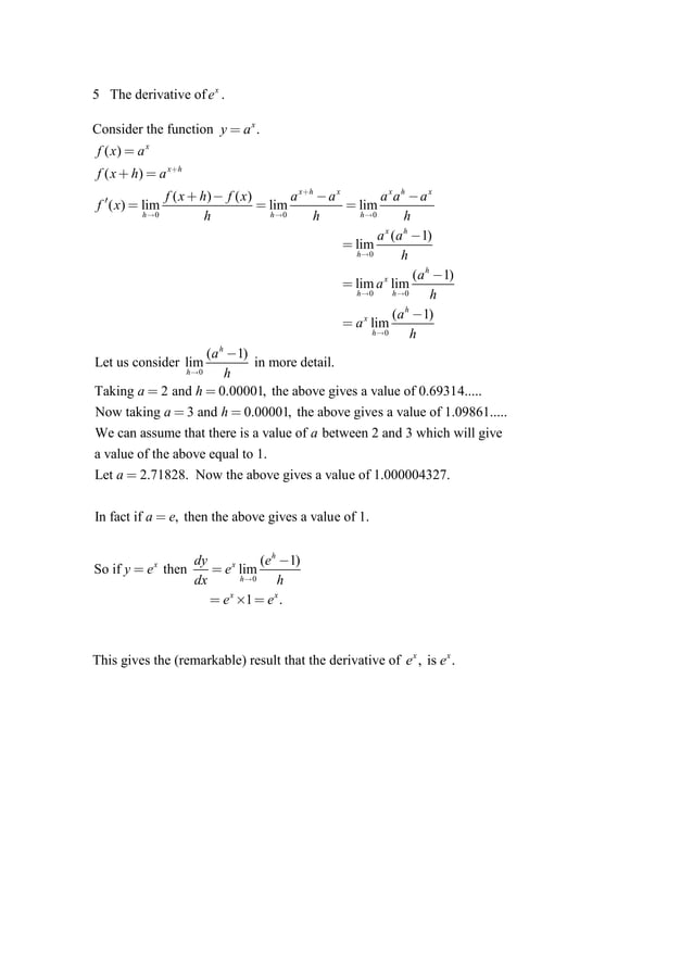 Ah unit 1 differentiation | PDF