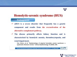 Atypical HUS | PPTX