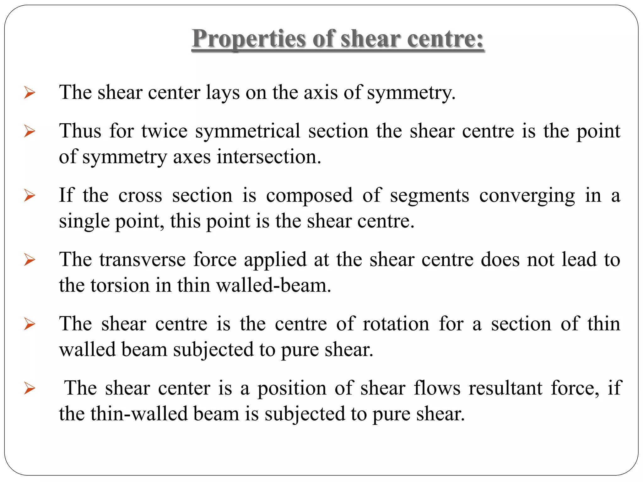 SHEAR CENTRE | PPTX