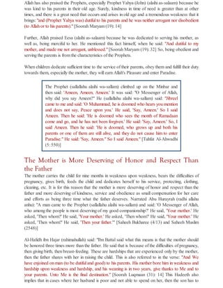 "And We have enjoined on man to be good and dutiful to his parents" | PDF