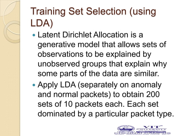 A Hybrid Anomaly Detection Model Using G Lda Pptx Internet Computing