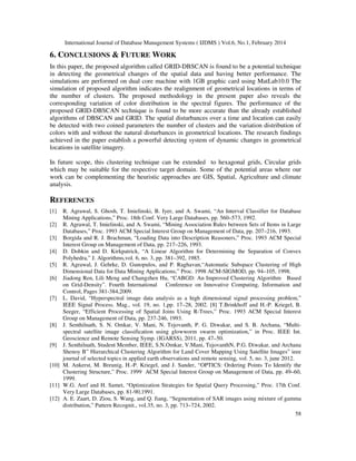 A hybrid approach for analysis of dynamic changes in spatial data | PDF