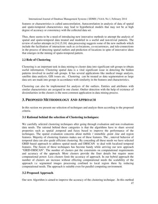A hybrid approach for analysis of dynamic changes in spatial data | PDF