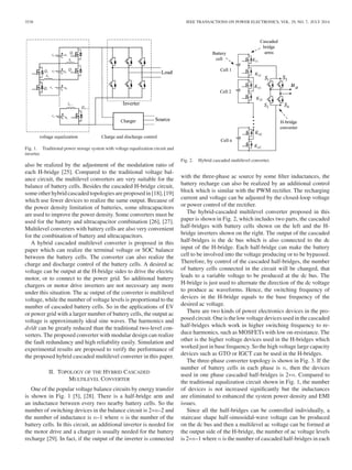 A hybrid cascaded multilevel converter for battery 2 | PDF
