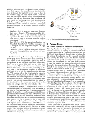 Doc A hybrid cloud approach for secure authorized deduplication | PDF