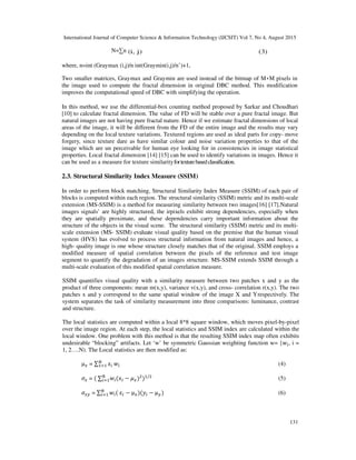 A HYBRID COPY-MOVE FORGERY DETECTION TECHNIQUE USING REGIONAL SIMILARITY INDICES | PDF