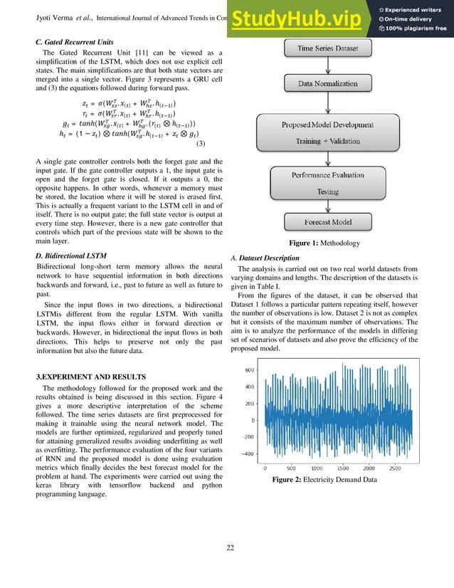 A Hybrid Deep Neural Network Model For Time Series Forecasting | PDF