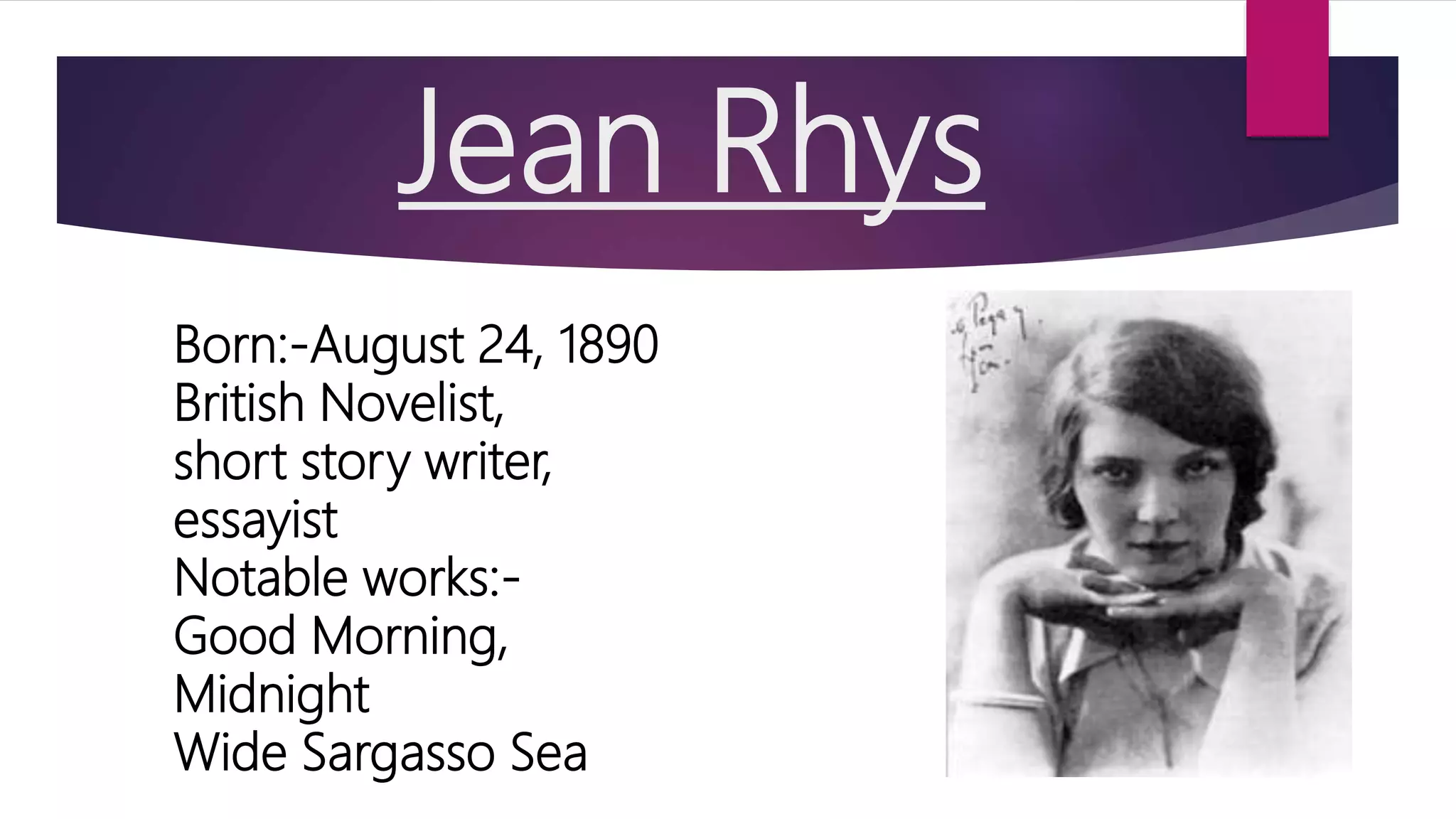wide_sargasso_sea_by_jean_rhys | PPT