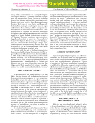 A Hymen Epiphany | PDF