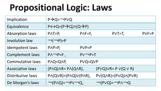 AI-09 Logic in AI | PPTX