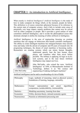 Artificial Intelligence | PDF