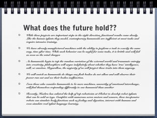 Artificial Intelligence(Humanoid) | PPT