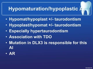 Amelogenesis imperfecta | PPTX