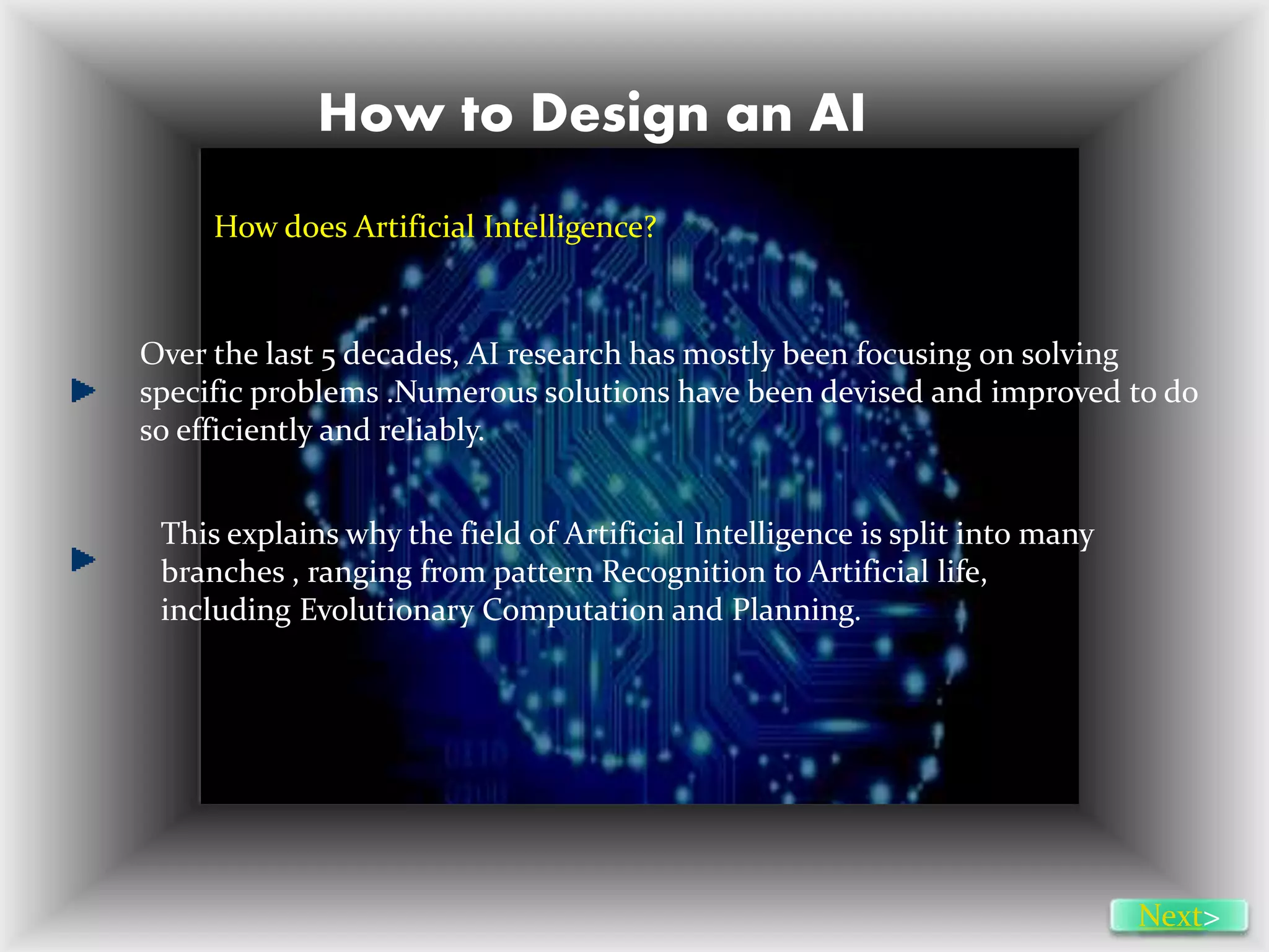 Artificial Intelligence(AI) | PPT
