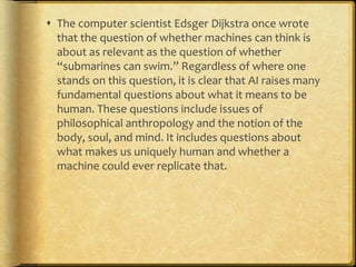 Spirituality & Artificial Intelligence | PPT