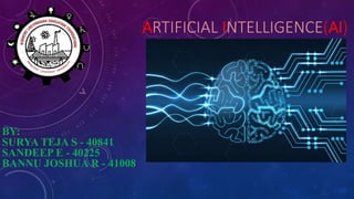 Artificial Intelligence(AI) | PPTX | Artificial Intelligence ...