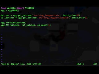 State of the art image recognition in 7 lines of Python | PPT