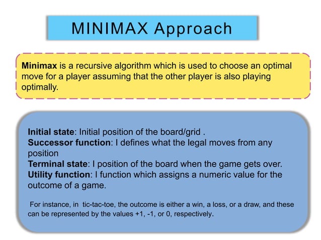 Artificial Intelligence- TicTacToe game | PPTX | Video Game Genres | Video Gaming