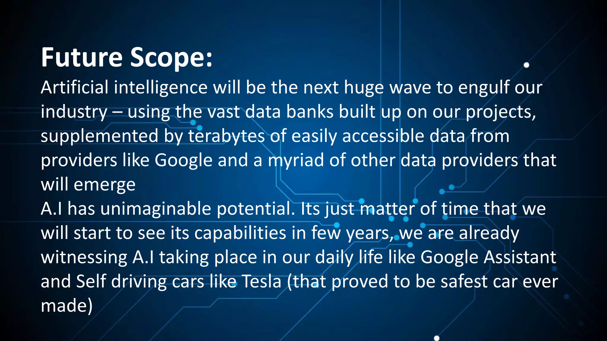 Artificial Intelligence in Civil Engineering | PPTX