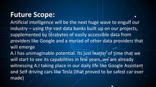 Artificial Intelligence in Civil Engineering | PPTX