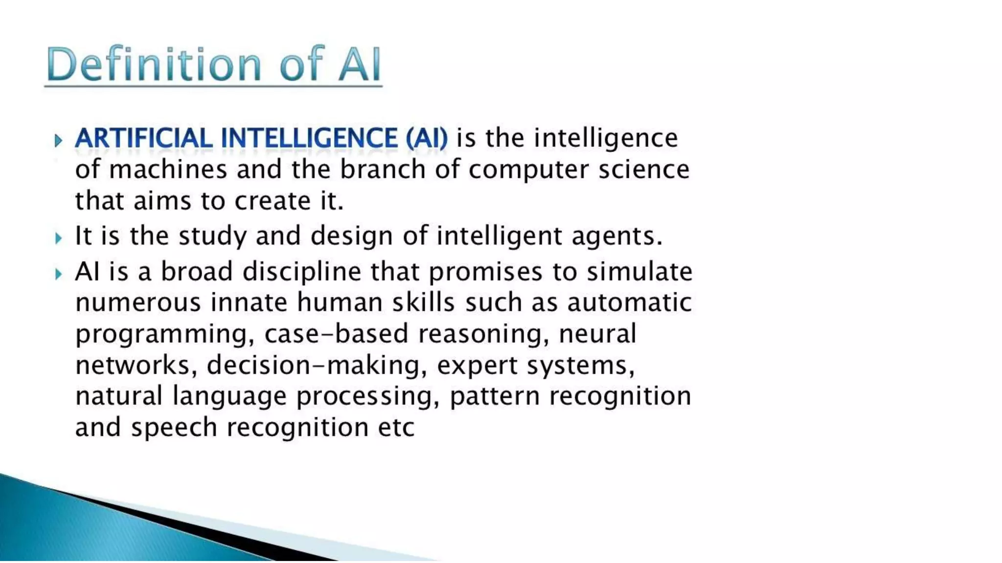 Introduction to Artificial Intelligence | PPT