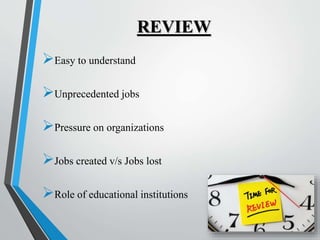 AI : A Job Killer or Creator | PPTX