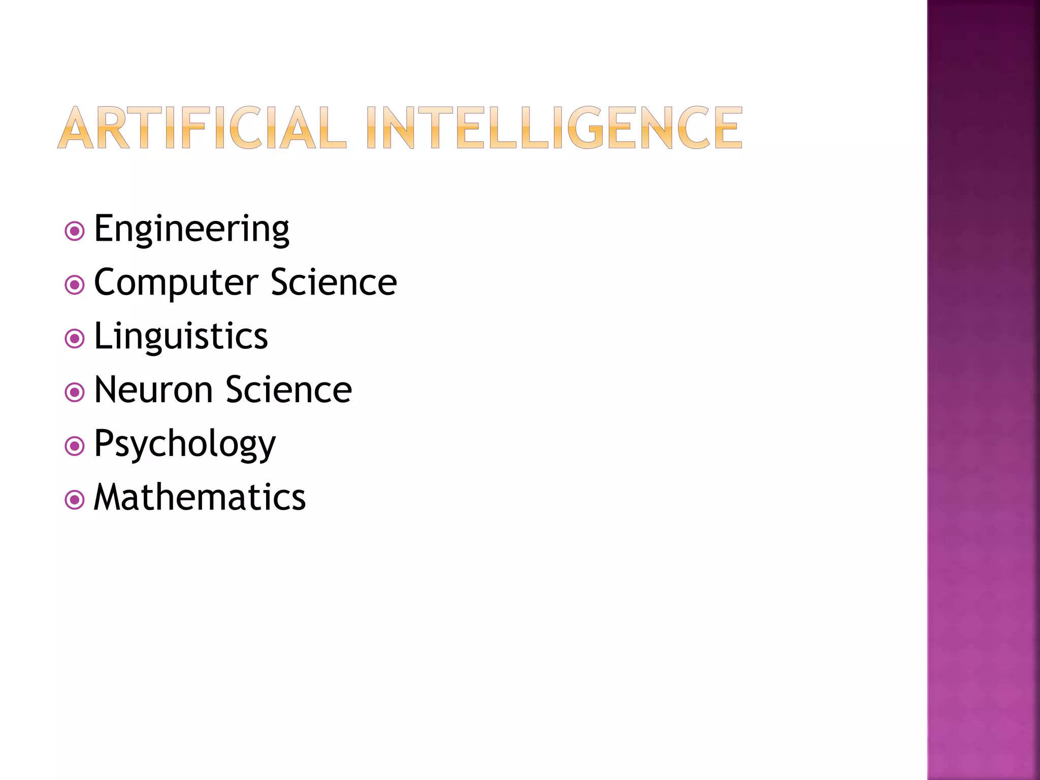 Artificial Intelligence Presentation | PPT