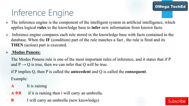 Forward and Backward chaining in AI | PPTX