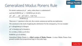 Unification and Lifting | PPTX