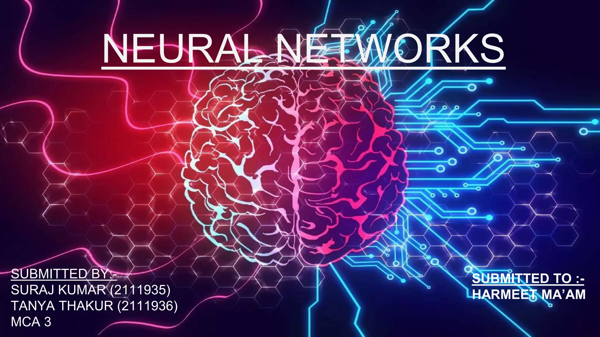 Neural Networks Ppt